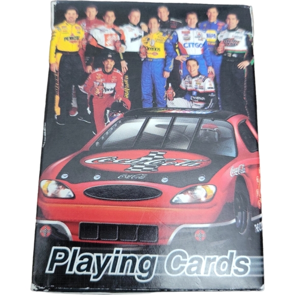 Games | Vintage Cocacola Nascar Racing Family Playing Cards | Poshmark